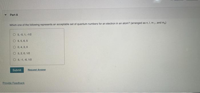 Solved Which one of the following represents an acceptable | Chegg.com
