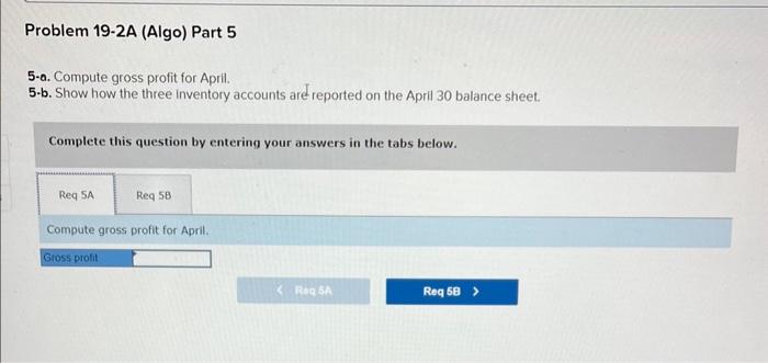 Solved Required information Problem 19-2A (Algo) Computing | Chegg.com