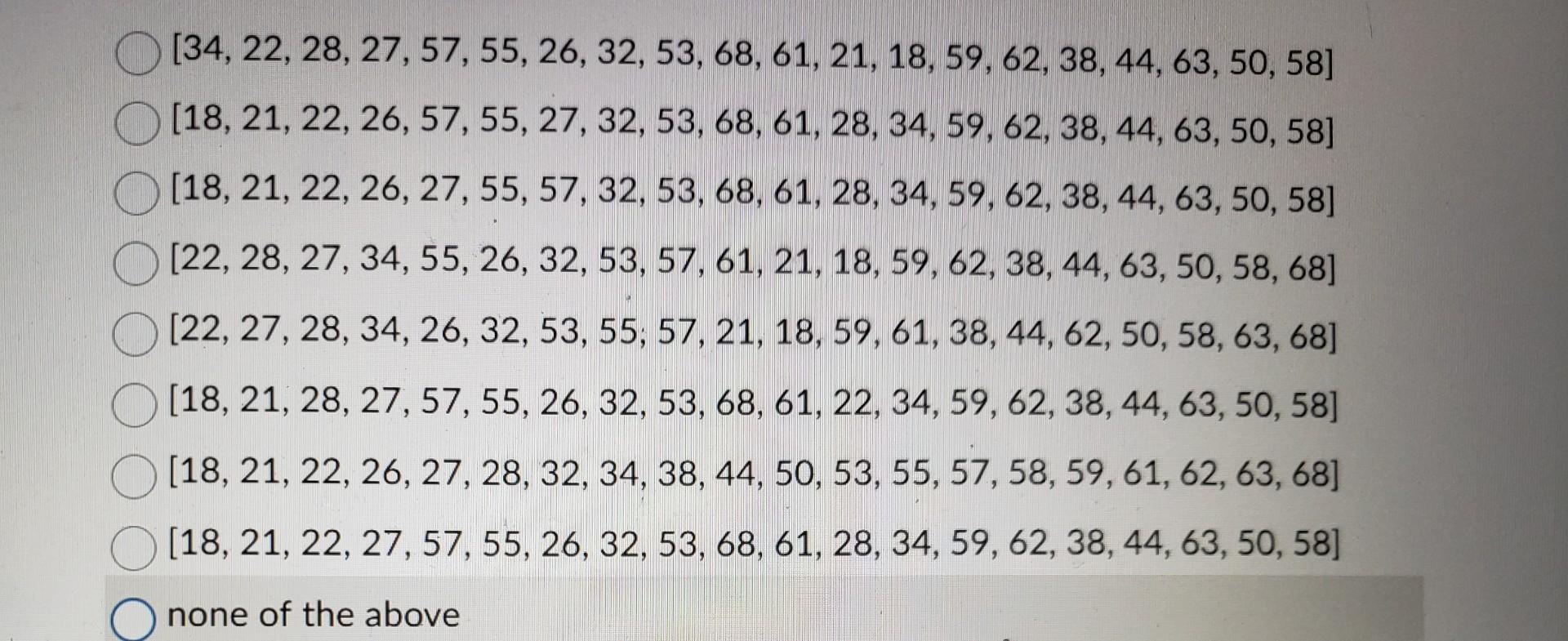 Solved The code fragment above contains an implementation of | Chegg.com