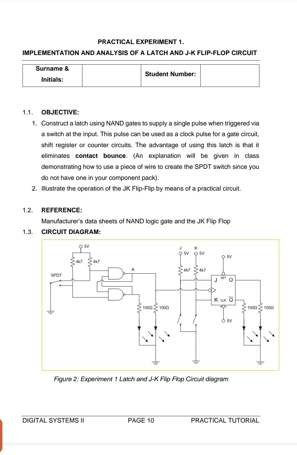 Solved PRACTICAL EXPERIMENT 1. IMPLEMENTATION AND ANALYSIS | Chegg.com