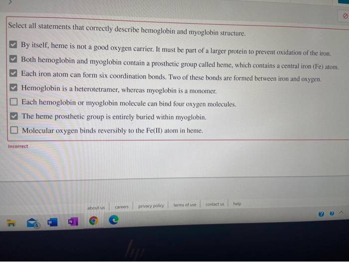 Solved 0 Select all statements that correctly describe | Chegg.com