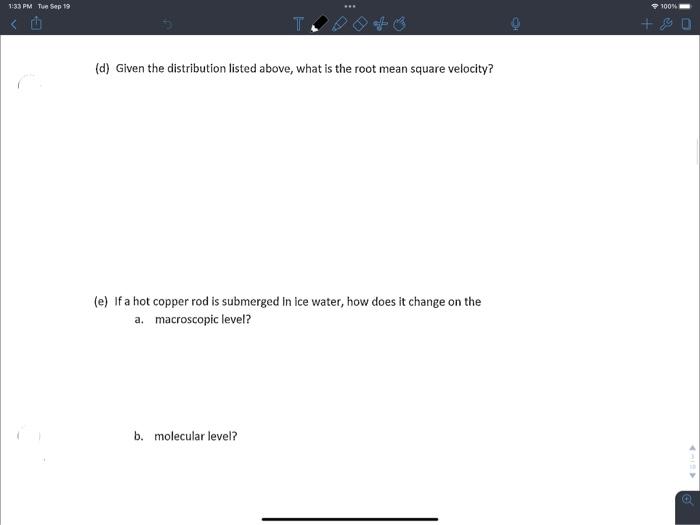 Solved Velocity Distribution for parts (c) and (d). (c) | Chegg.com