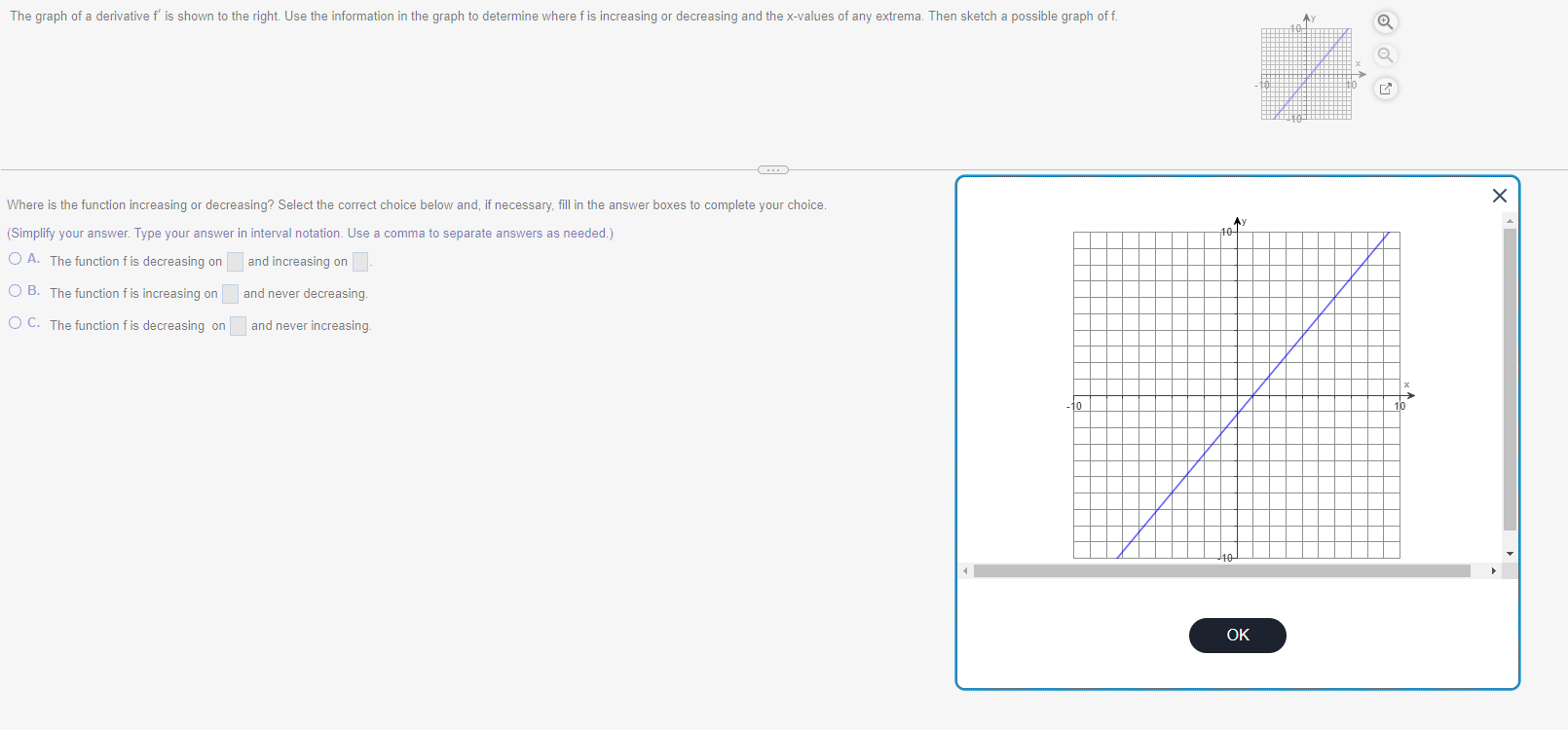 Solved Where is the function increasing or decreasing? | Chegg.com
