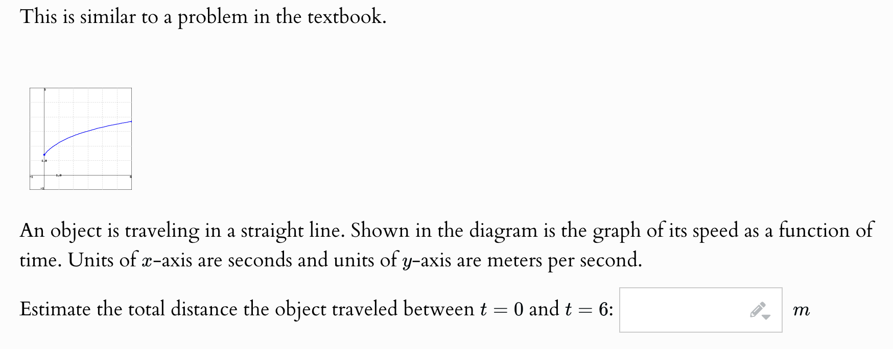 Solved This is similar to a problem in the textbook.An | Chegg.com