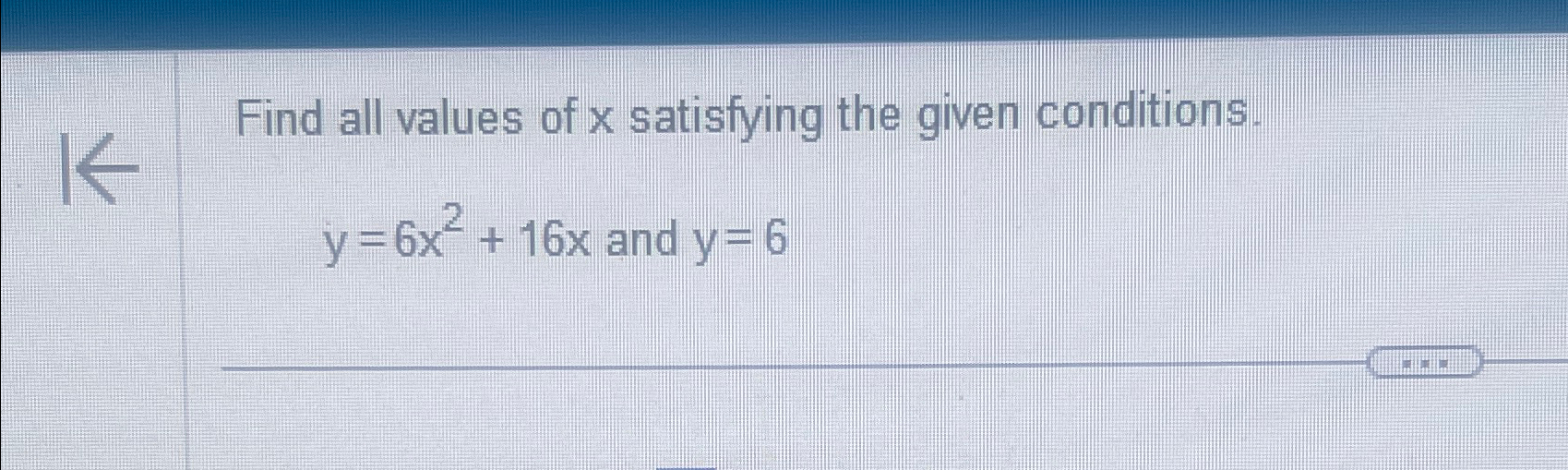 Solved Find all values of x ﻿satisfying the given | Chegg.com