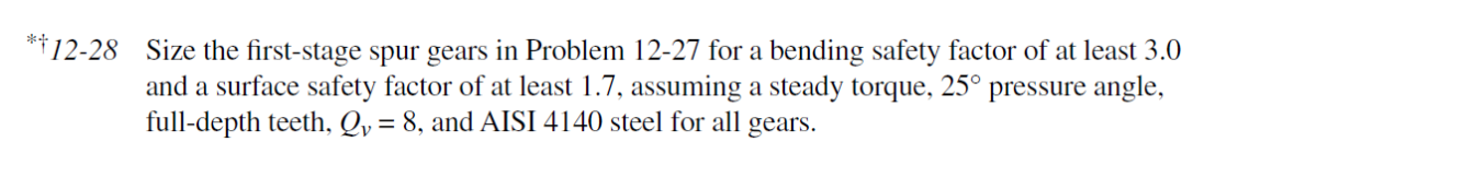 12-10 ﻿Design a three-stage compound spur gear train | Chegg.com