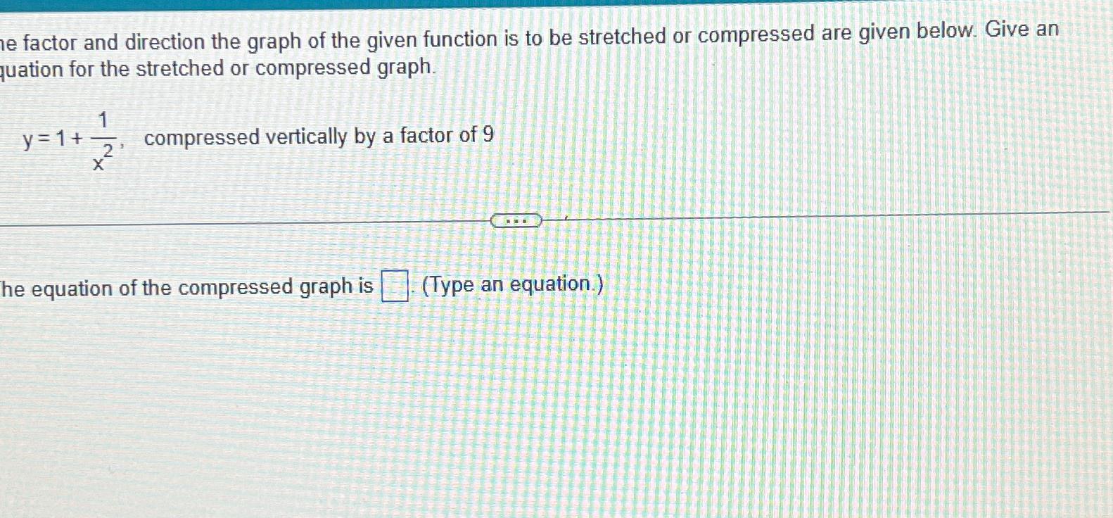 Solved e factor and direction the graph of the given | Chegg.com