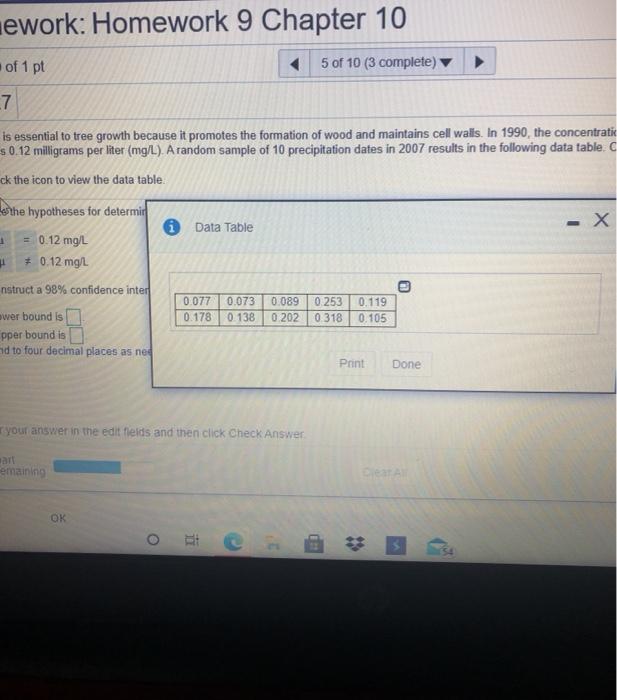 Solved Save Homework: Homework 9 Chapter 10 atisti Score: 0 | Chegg.com Solved Save Homework: Homework 9 Chapter 10 atisti Score: 0 | Chegg.com
