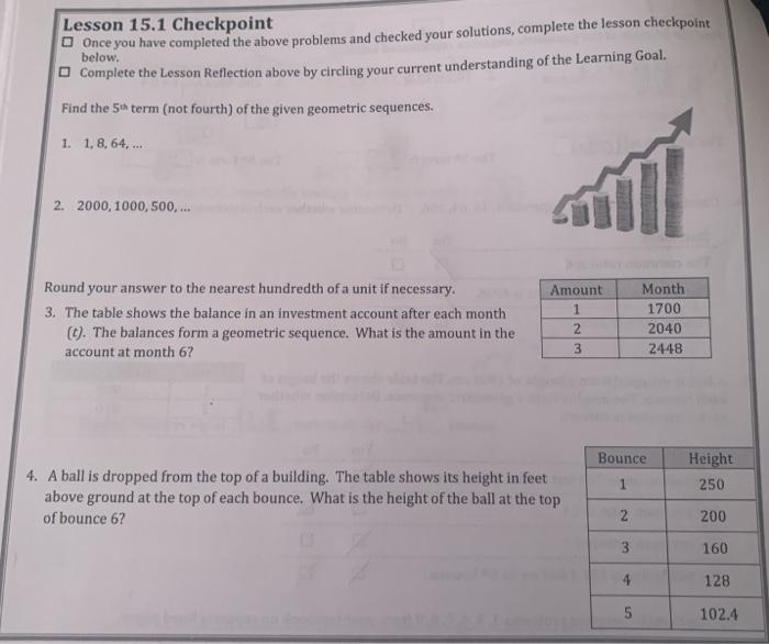 Solved Lesson 15.1 Checkpoint Once you have completed the | Chegg.com
