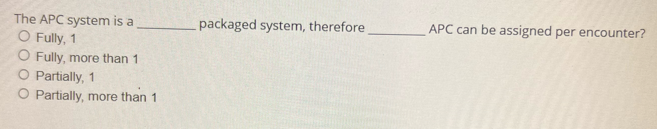 Solved The APC system is a q, ﻿packaged system, | Chegg.com