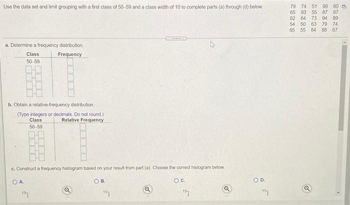 Solved Use the data set and limit grouping with a first | Chegg.com
