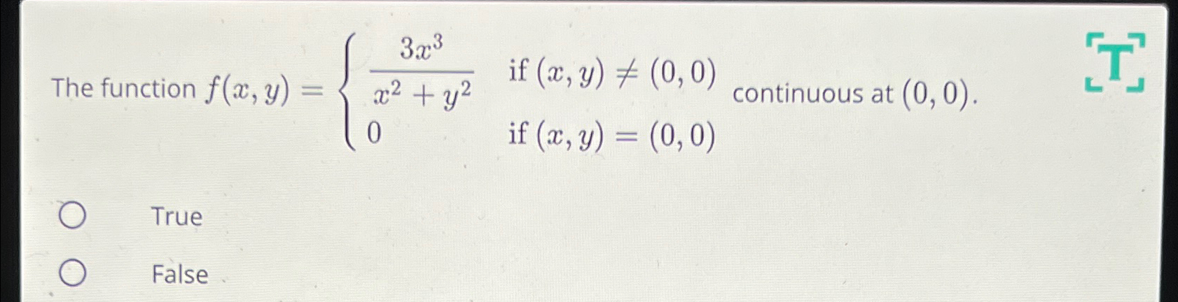Solved The function | Chegg.com