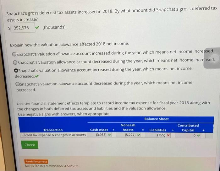 Solved Analyzing and Interpreting Tax Footnote (Financial | Chegg.com