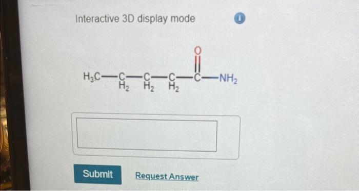 Solved Interactive 3D display mode | Chegg.com