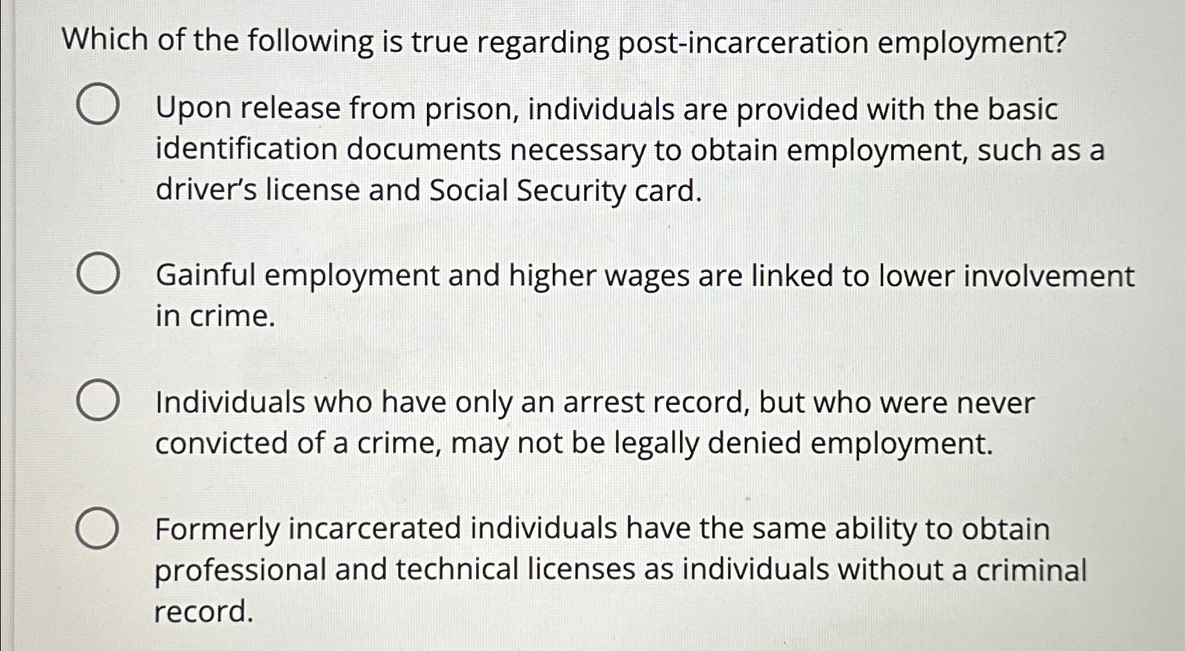 Solved Which of the following is true regarding | Chegg.com