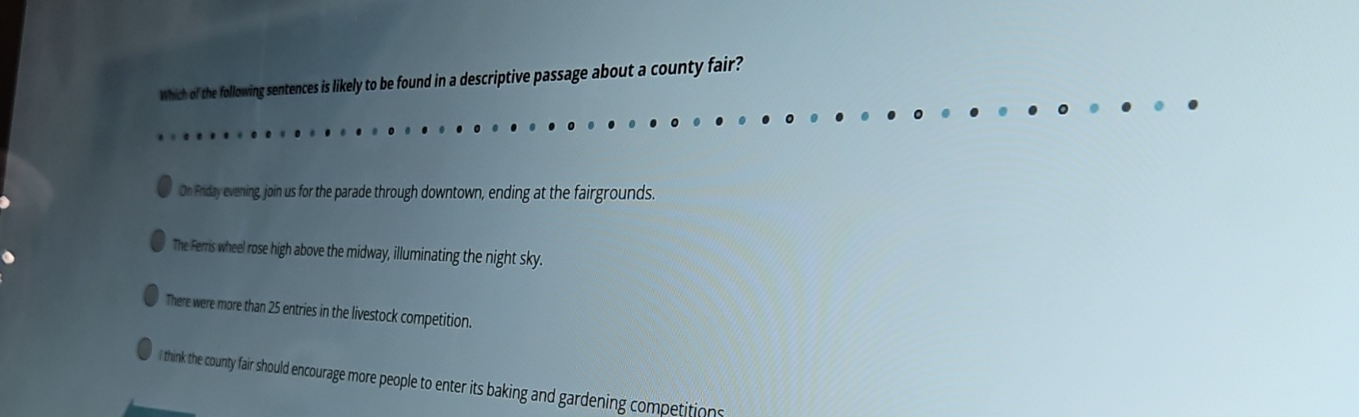 Solved Which of the following sentences is likely to be | Chegg.com