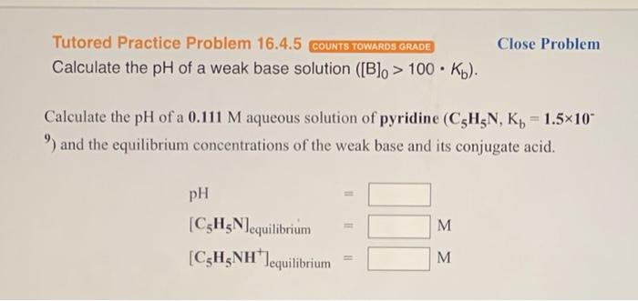 Solved Tutored Practice Problem 16.4.4 COUNTS TOWARDS GRADE | Chegg.com