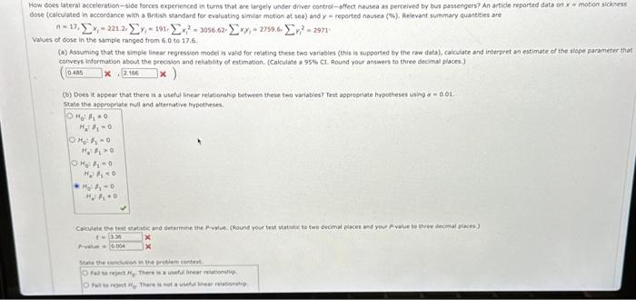Solved solve part a, solve for t and p value then solve part | Chegg.com