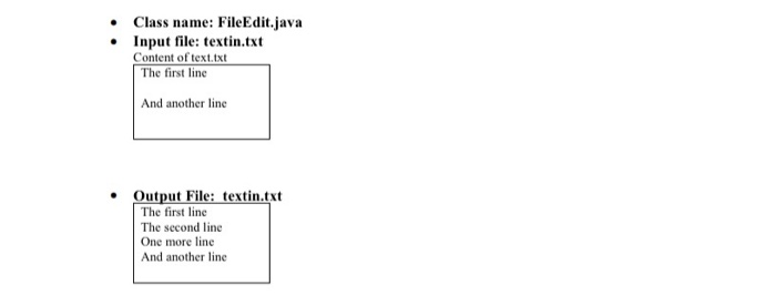 Solved Write a simple line editor. Keep the entire text in | Chegg.com