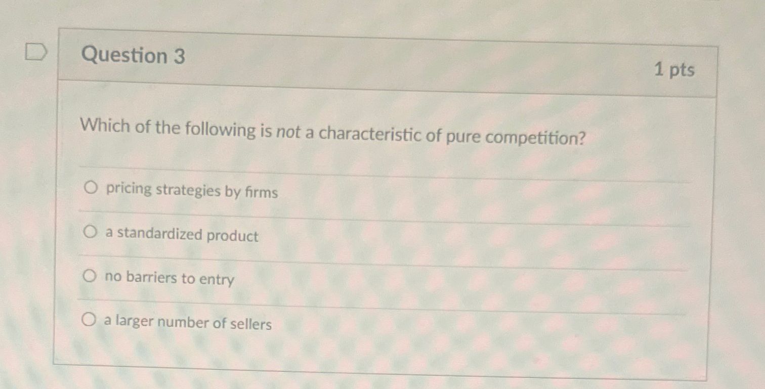 Solved Question 31 ﻿ptsWhich of the following is not a | Chegg.com