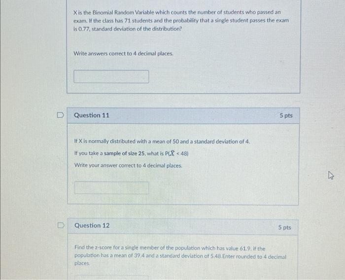 Solved X is the Binomial Random Variable which counts the | Chegg.com