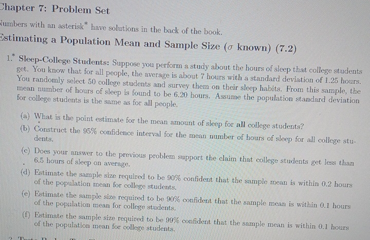 Solved Chapter 7: Problem SetJumbers with an asterisk* ﻿have | Chegg.com