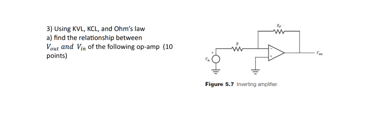 Solved Using KVL, KCL, and Ohm's lawa) find the | Chegg.com Solved Using KVL, KCL, and Ohm's lawa) find the | Chegg.com