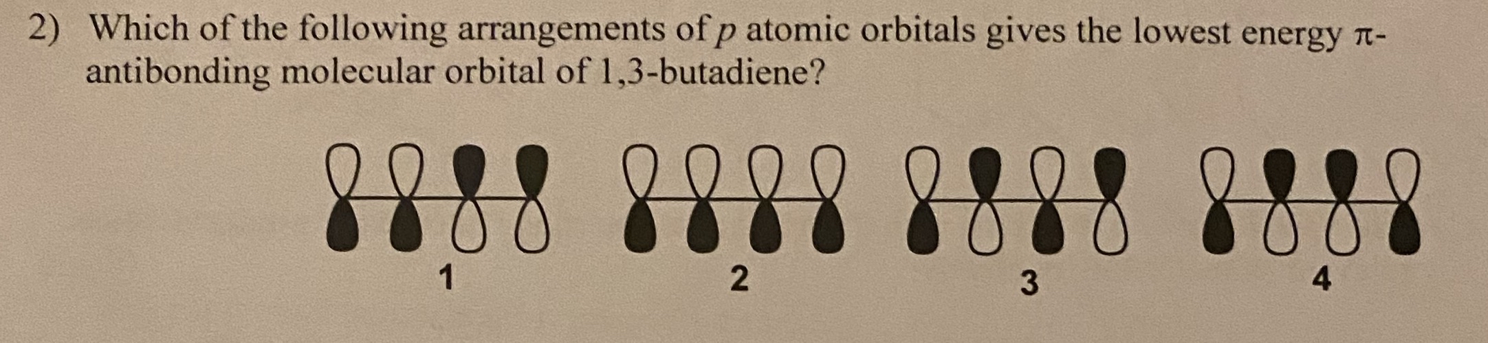 Which Of The Following Arrangements Of P ﻿atomic