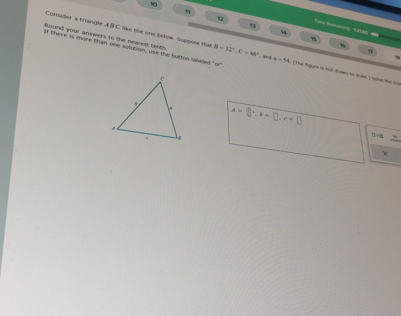 Solved 11 12 Round your answers to the nearest tenth. If | Chegg.com