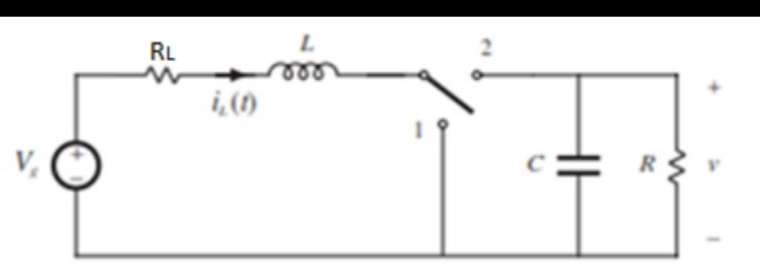 Solved For the boost converter shown, determine: a. The | Chegg.com