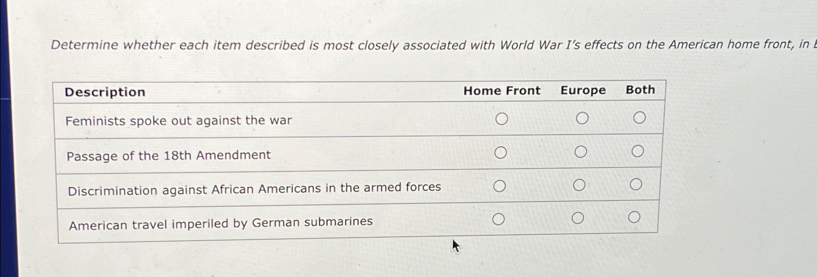 Solved Determine whether each item described is most closely | Chegg.com