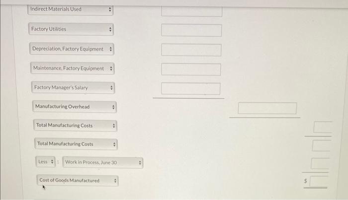 Solved Indirect factory labor $4,500 Factory utilities $400 | Chegg.com