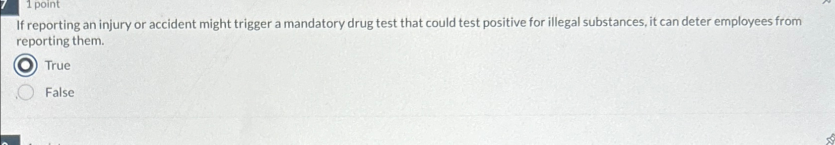 Solved If reporting an injury or accident might trigger a | Chegg.com
