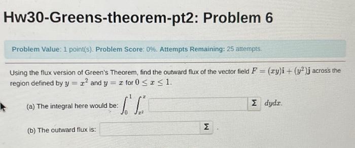 Solved Using the flux version of Green's Theorem, find the | Chegg.com