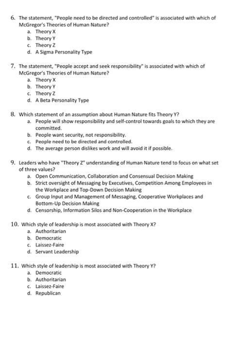 1 of 3 Leadership and Teamwork Midterm Question Bank | Chegg.com