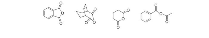 Solved Which of the following compounds is an anhydrous | Chegg.com