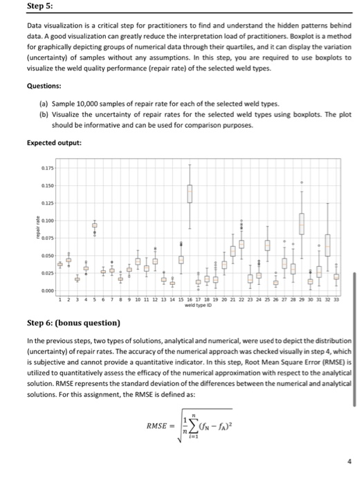 sum_weld_info.csv 7475 number of welds number of | Chegg.com