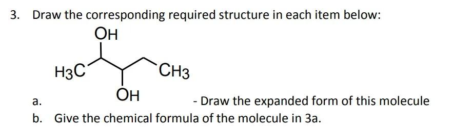 Solved Draw the corresponding required structure in each | Chegg.com