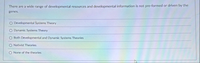 Solved There are a wide range of developmental resources and | Chegg.com