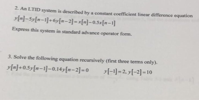 Solved LAN LIID system is described by a constant | Chegg.com