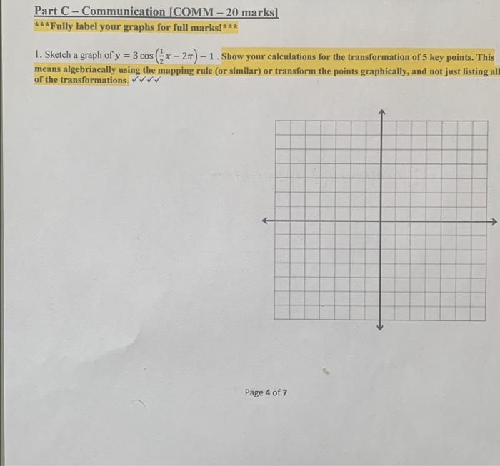 Solved Part C-Communication [COMM-20 marks] ***Fully label | Chegg.com