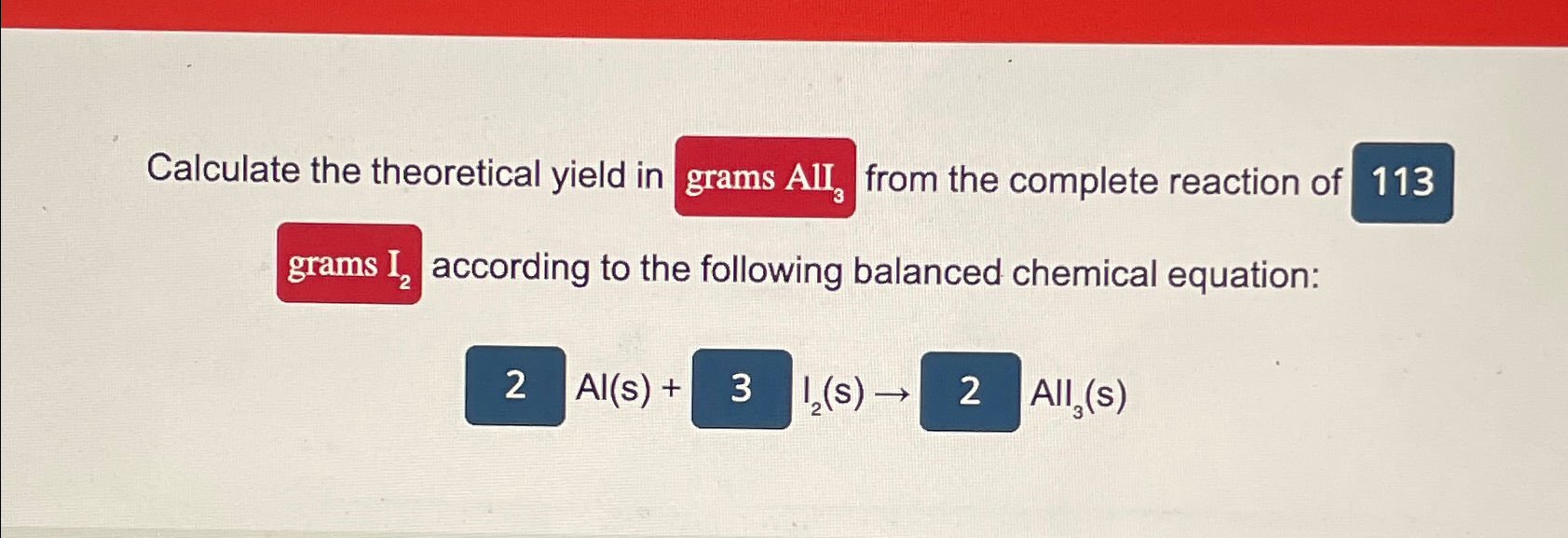 Solved Calculate the theoretical yield in from the complete | Chegg.com