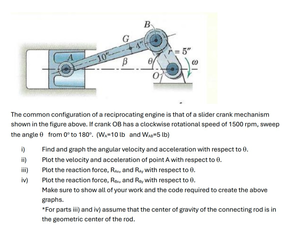 Solved The common configuration of a reciprocating engine is | Chegg.com