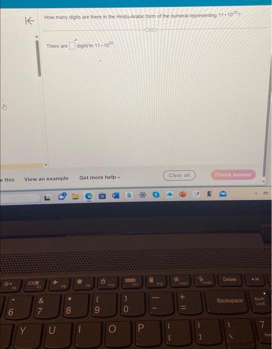 Solved Jur -O+ F6 K e this View an example 6 018 Y F7 & How | Chegg.com