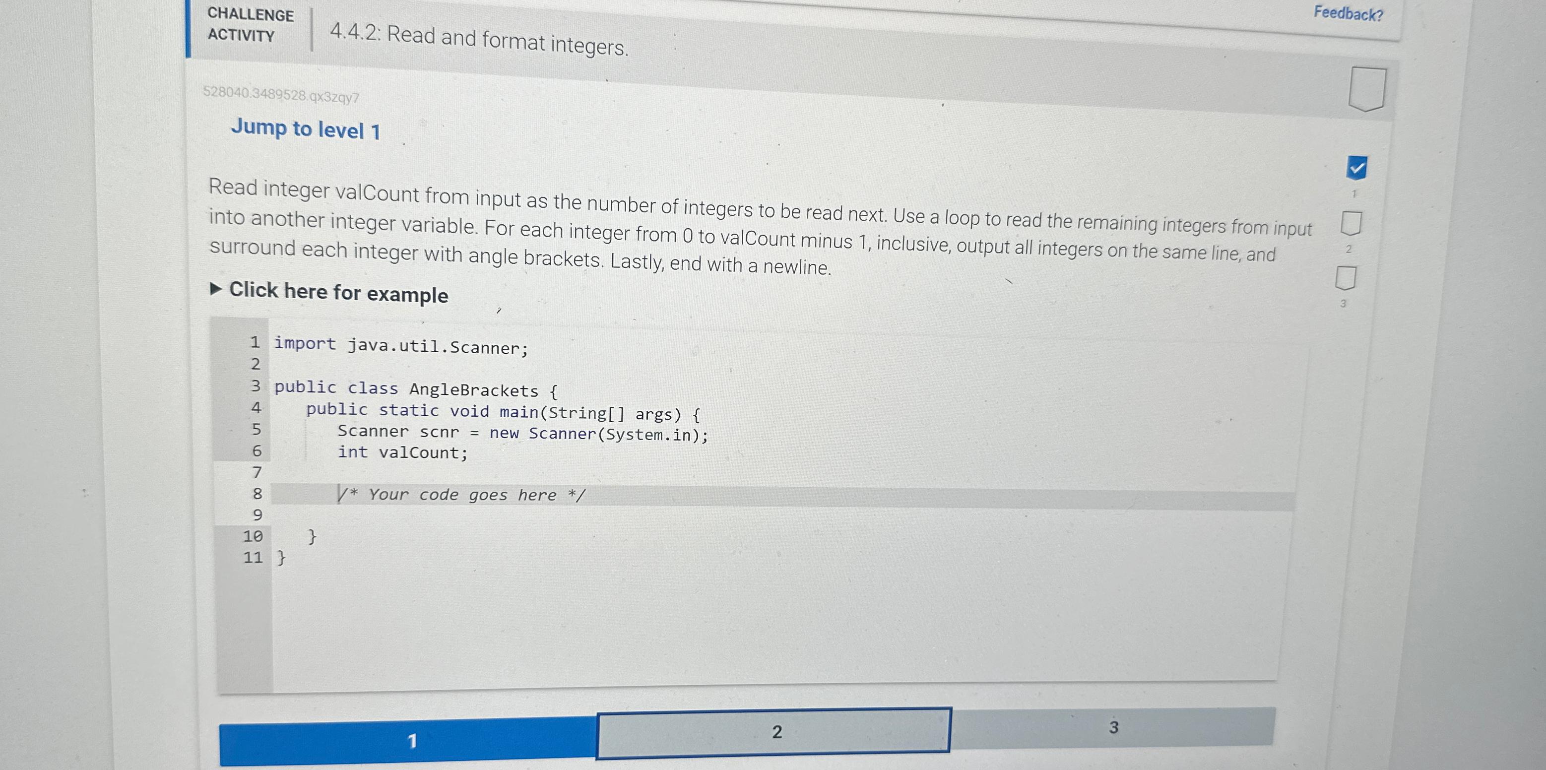Solved CHALLENGEACTIVITY4.4.2: Read and format | Chegg.com