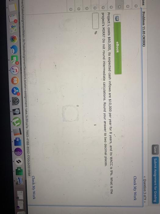 Solved Save Submit Assignment For Grading Ons Problem 1103 2220