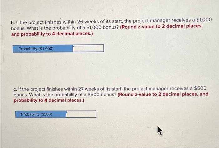 Solved A project manager has compiled a list of major | Chegg.com
