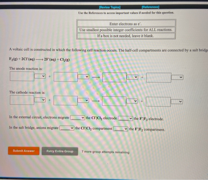 Solved [Review Toples) [References) Use the References to | Chegg.com
