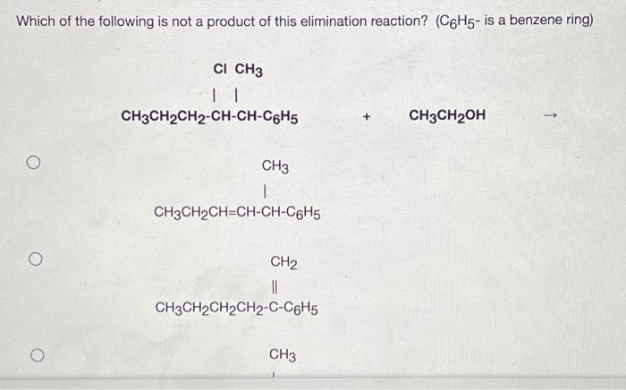 Solved In elimination reactions, the most substituted alkene | Chegg.com
