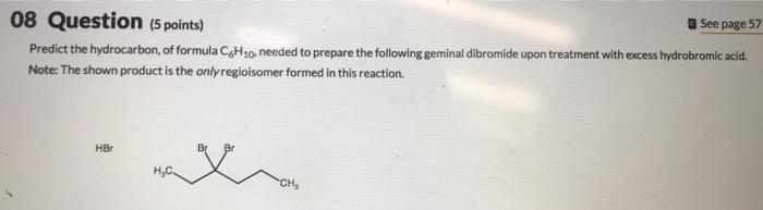 Solved Question (5 points) Q See page 5 . Predict the | Chegg.com